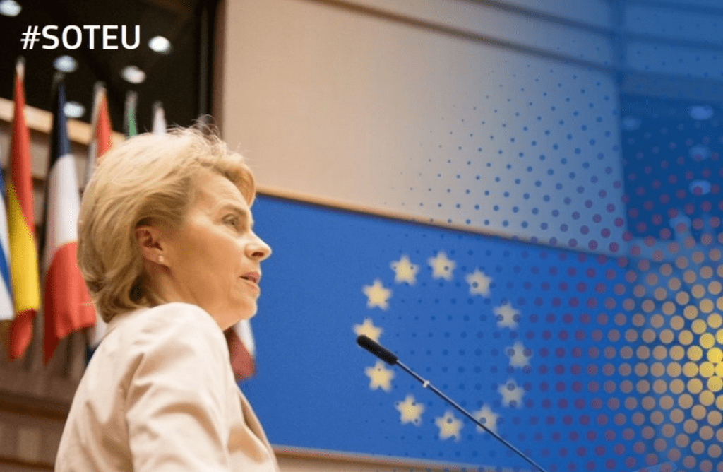 SOTEU 2020: la presidenta Von der Leyen marca el rumbo que debe seguir Europa | CDE Almería ...