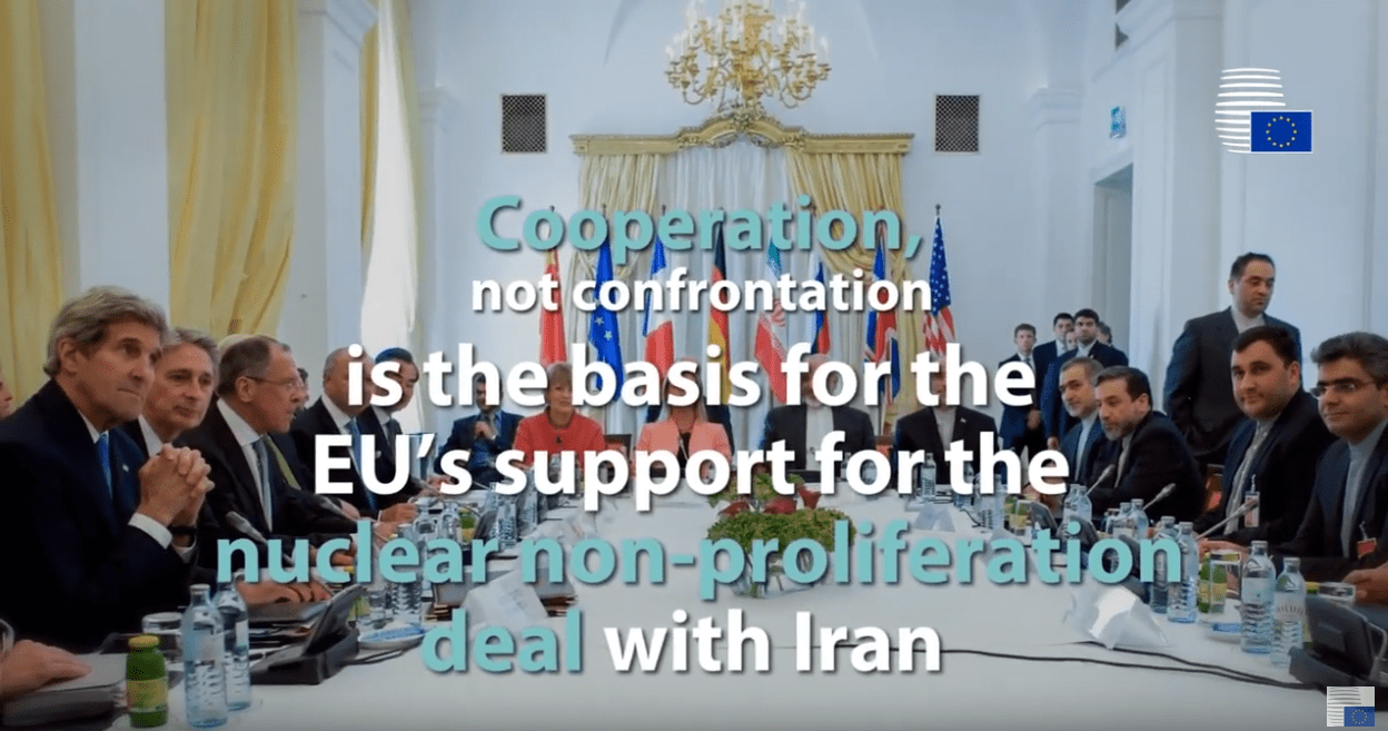 EU supports the nuclear no-proliferation deal with Iran | CDE Almería - Centro de Documentación ...