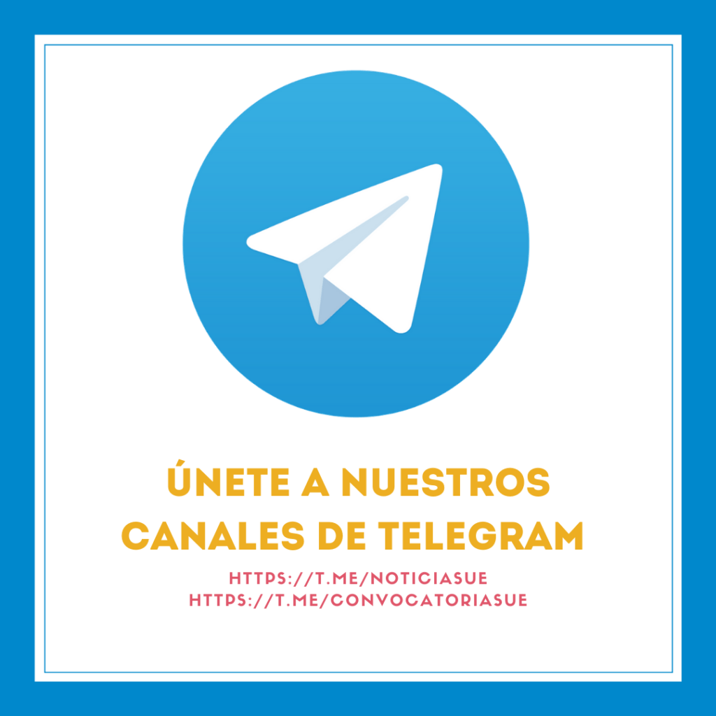 Síguenos en nuestros canales de Telegram | CDE Almería - Centro de ...