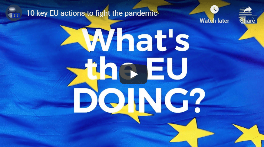 10 key EU actions to fight the pandemic | CDE Almería - Centro de ...