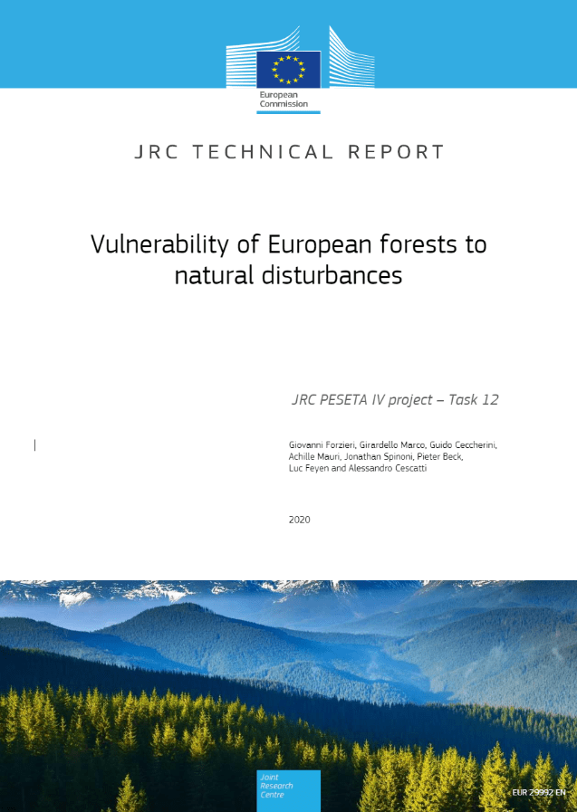 Vulnerability of European forests to natural disturbances. JRC PESETA ... Vulnerability of European forests to natural disturbances. JRC PESETA ...
