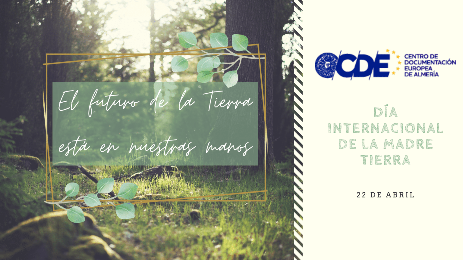 Día Internacional de la Madre Tierra | CDE Almería - Centro de ...