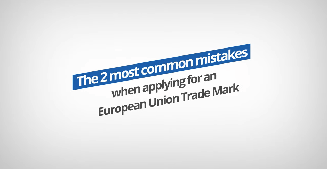 How To Apply For An European Union Trade Mark And Avoid Mistakes In